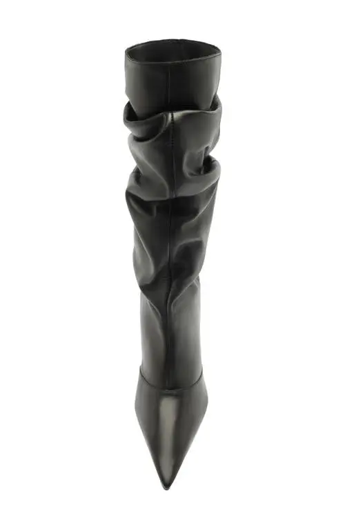 AREZZO Skyler Pointed Toe Boot - Black