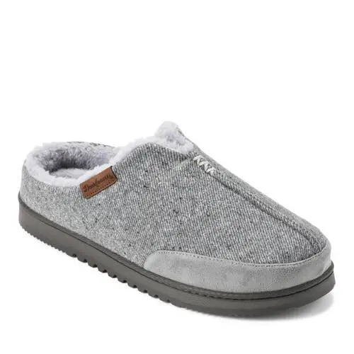 DEARFOAMS Aldan Clog Slippers - Heather Grey