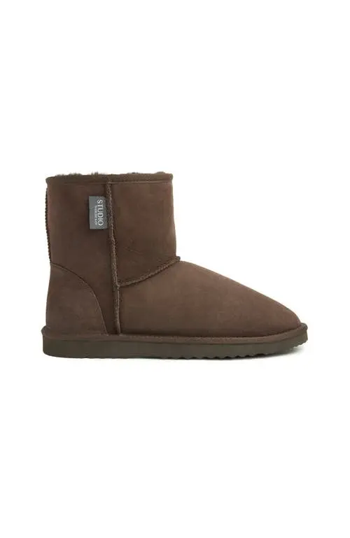 CELTIC & CO. Studio Slipper Boot - Chocolate