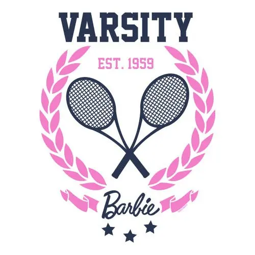 BARBIE Varsity Established 1959 Short Sleeve Graphic T-shirt