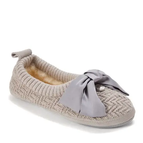 DEARFOAMS Fireside Bestie Ballet Slippers - Smoke