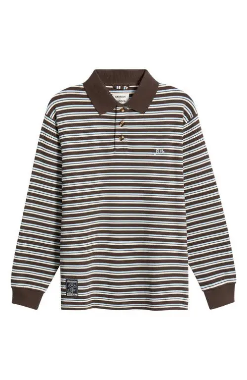 DAMSON MADDER Remie Striped Rugby Shirt