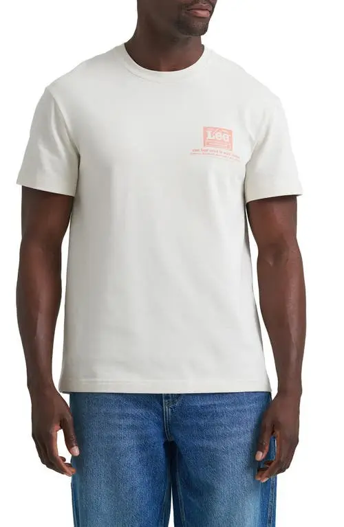 LEEM Workwear Graphic T-shirt - Ecru