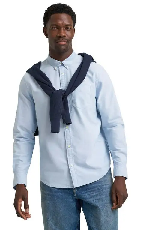 LEEM Long Sve Cotton Button Down Shirt