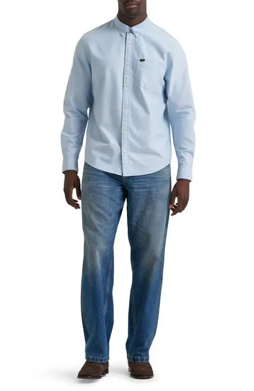 LEEM Long Sve Cotton Button Down Shirt