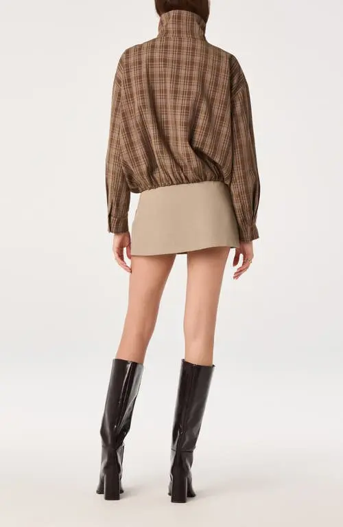 Astr The Label Cooper Plaid Jacket