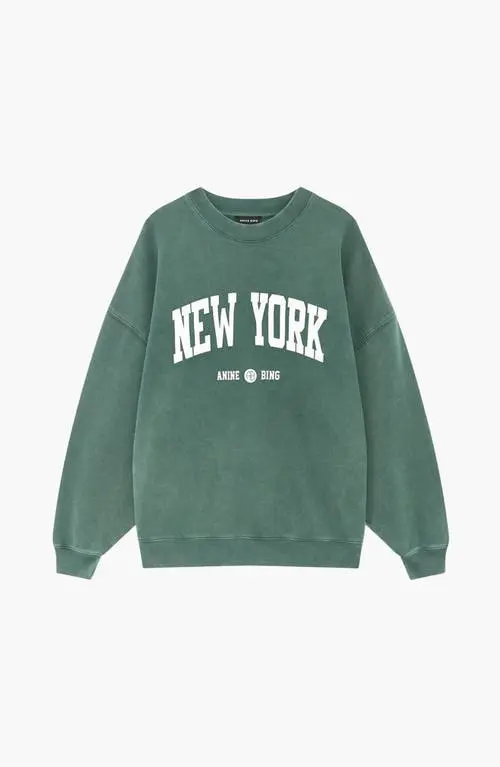 ANINE BING Miles New York University Sweatshirt