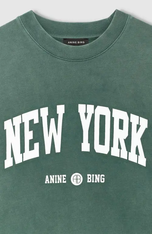 ANINE BING Miles New York University Sweatshirt