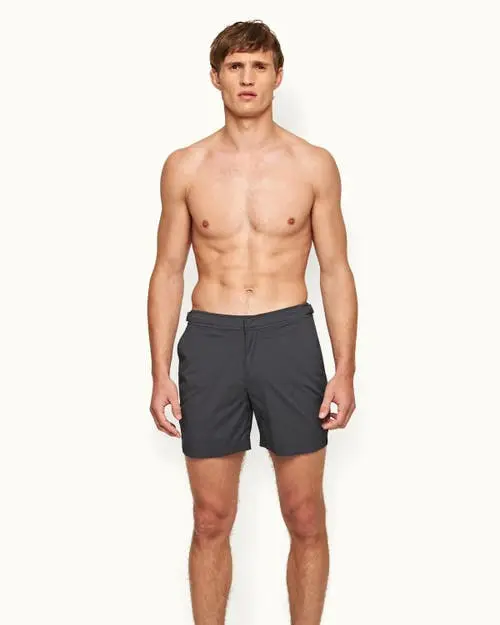 Orlebar Brown Bulldog Sport Swim Trunks - Ebony
