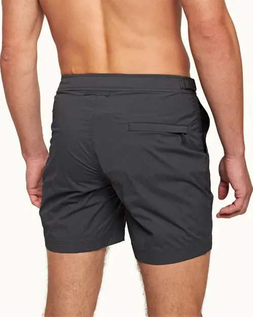 Orlebar Brown Bulldog Sport Swim Trunks - Ebony