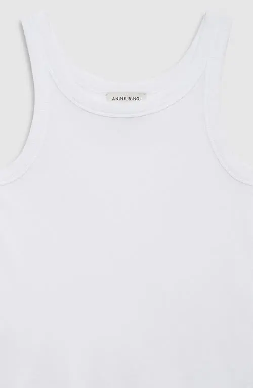 ANINE BING Sixtine Tank Top - White