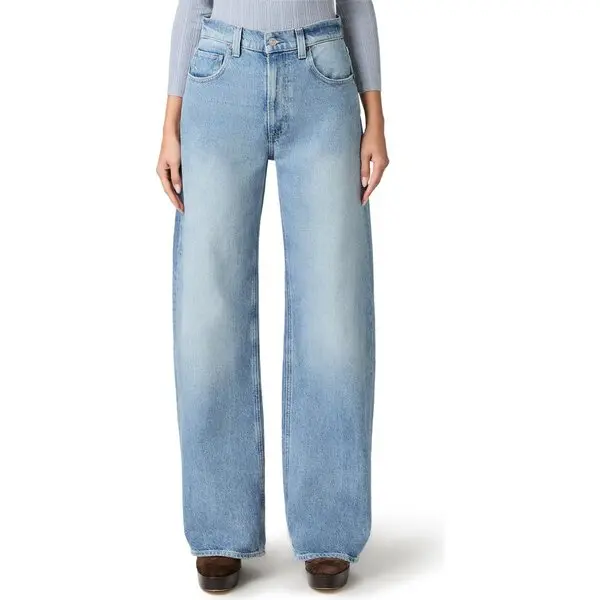 Paige Arellia High Waist Barrel Jeans - Camembert