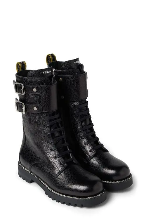 Fendi Biker Combat Boot