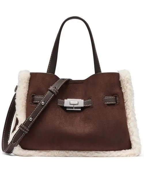 Dkny Bryar Small Satchel - Coffee Bean