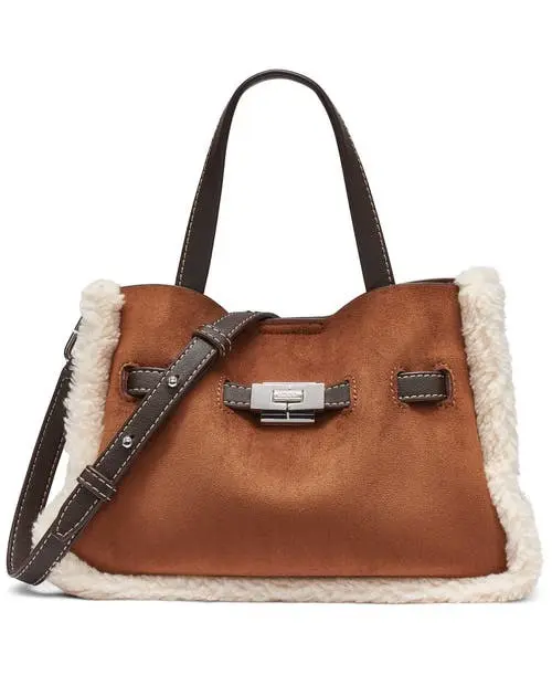 Dkny Bryar Small Satchel - Walnut