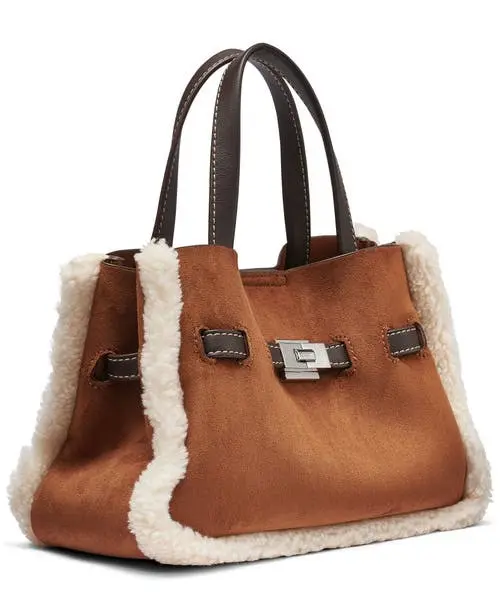 Dkny Bryar Small Satchel - Walnut