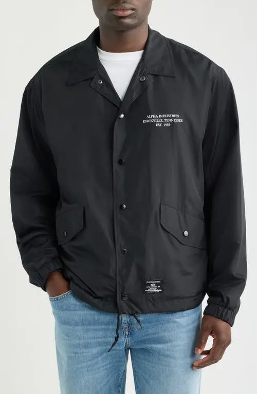Alpha Industries Hamp Relaxed Fit Coaches Jacket