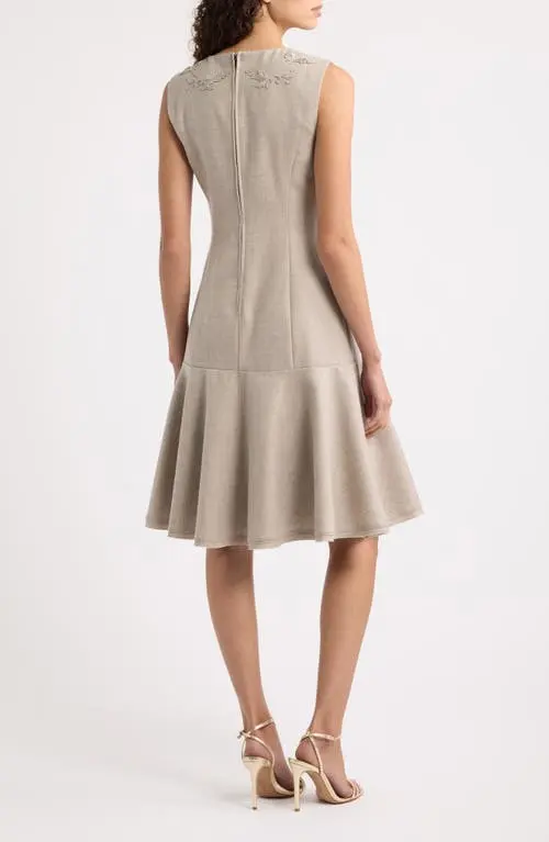 Kobi Halperin Tate Embroidered Wool Dress