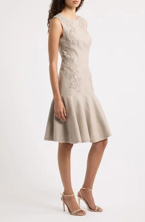 Kobi Halperin Tate Embroidered Wool Dress