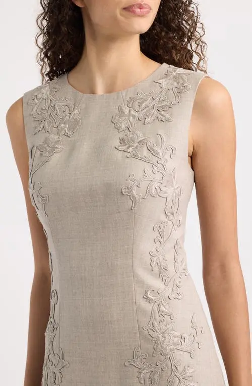 Kobi Halperin Tate Embroidered Wool Dress