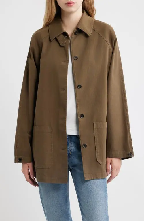 Rails Stafford Cotton Utility Jacket - Olive