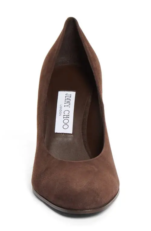 JIMMY CHOO Eyla Pump - Chocolate