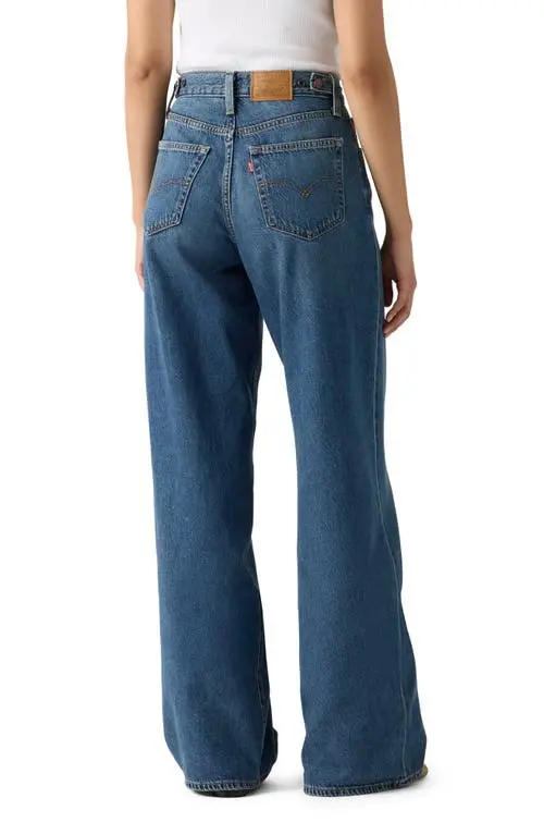 LEVI'S Cinch High Waist Baggy Wide Leg Jeans