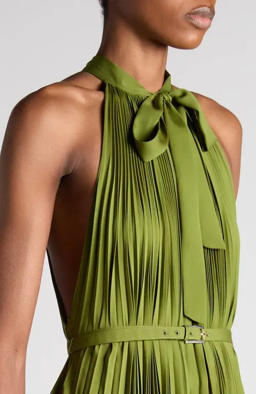 TOM FORD Pleated Halter Dress