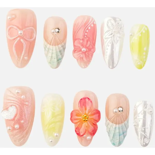 THE ONLY NAILS Seaside Picnicnail Set - Blue