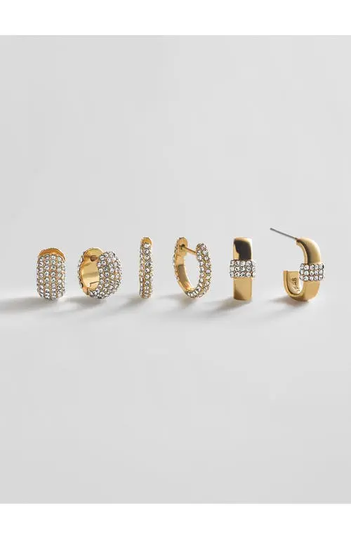 Baublebar Sia Waterproof Huggie Hoop Earring Set