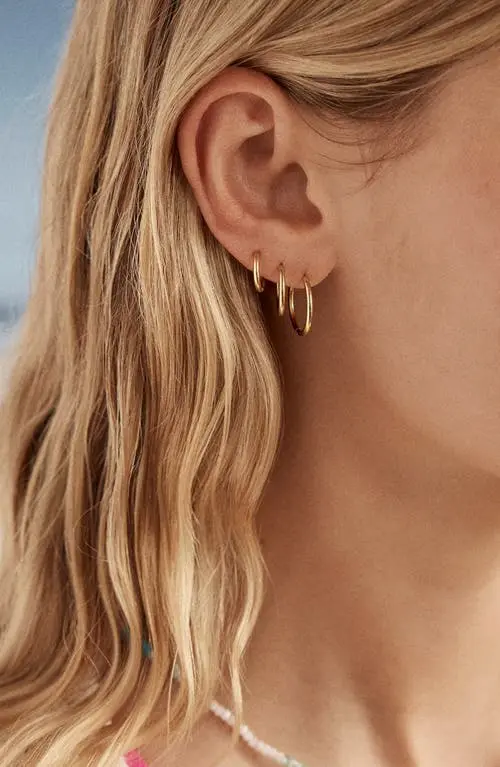 Baublebar Niata 3-pack Waterproof Hoop Earrings