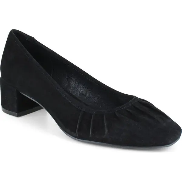 Splendid Jade Suede Pump - Black