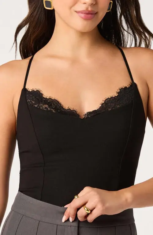 Astr The Label Naomi Lace Trim Camisole