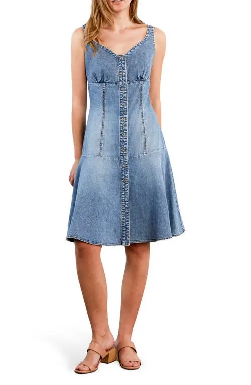 WASH LAB DENIM Mermaid Denim Dress - Relaxed Blue