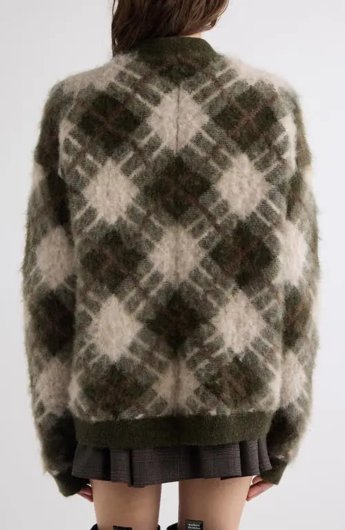 Acne Studios Katch Mohair Blend Cardigan