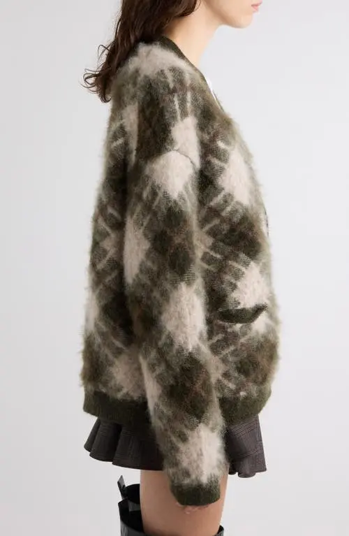 Acne Studios Katch Mohair Blend Cardigan