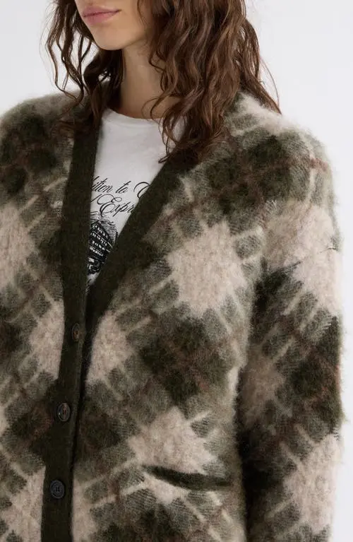 Acne Studios Katch Mohair Blend Cardigan