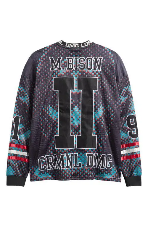 CRIMINAL DAMAGE M Bison Mesh Football Jersey