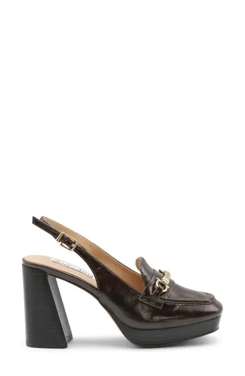 CHARLES DAVID Nicko Faux Leather Slingback Pump