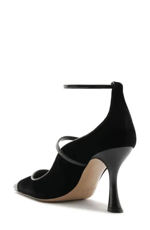 ALEXANDRE BIRMAN Tita Wave Ankle Strap Pump