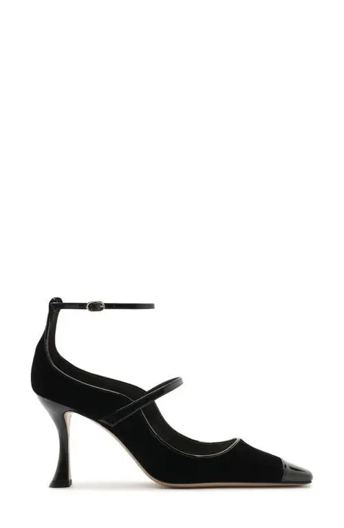 ALEXANDRE BIRMAN Tita Wave Ankle Strap Pump