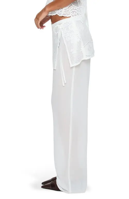 Princess Polly Claudie Layered Lace Straight Leg Pants