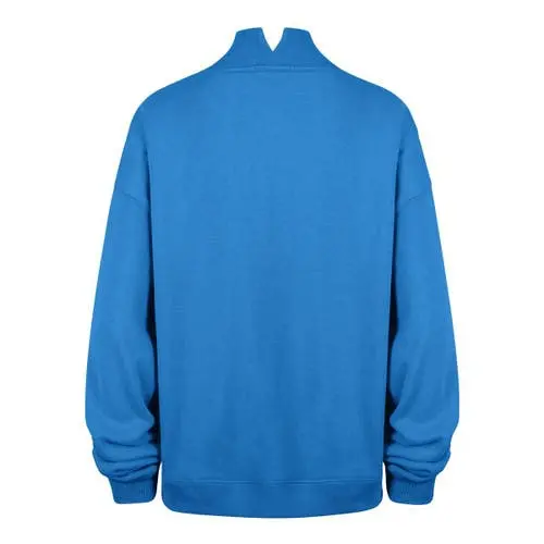 '47 Detroit Lions Oversized Vantage Mock Neck Sweatshirt