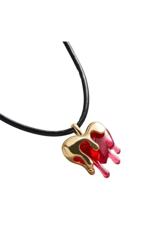 Baublebar Fatal Attraction Heart Cord Necklace