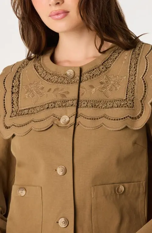 Astr The Label Cleo Cotton Canvas Jacket