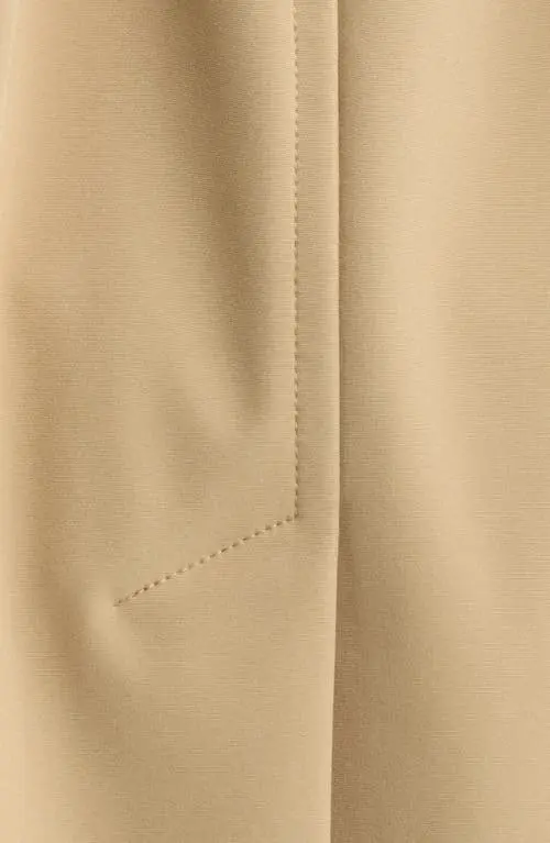London Fog Belted Stadium Trench Coat - Khaki