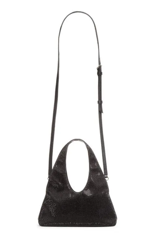 Alexander Wang Pike Mini Crystal Hobo Bag