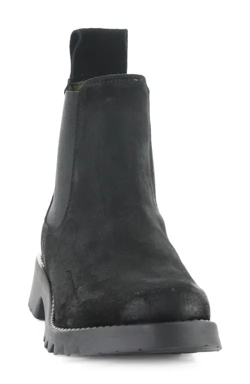 Fly London Rilk Leather Chelsea Boot - 006 Black