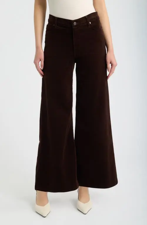 FRAME The Swing High Waist Wide Leg Corduroy Pants