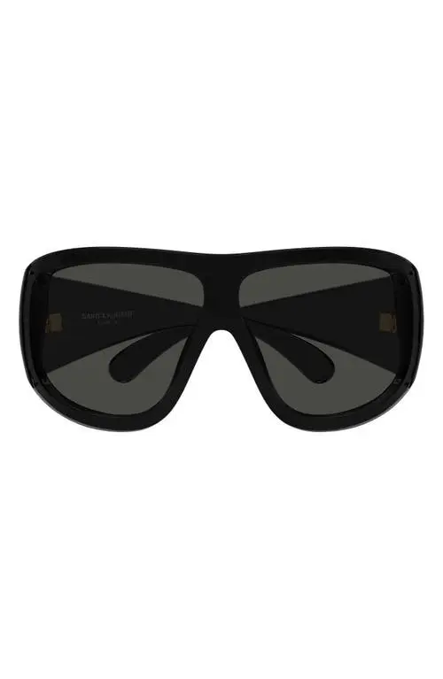 Saint Laurent Sl 914 Shield Sunglasses - Black